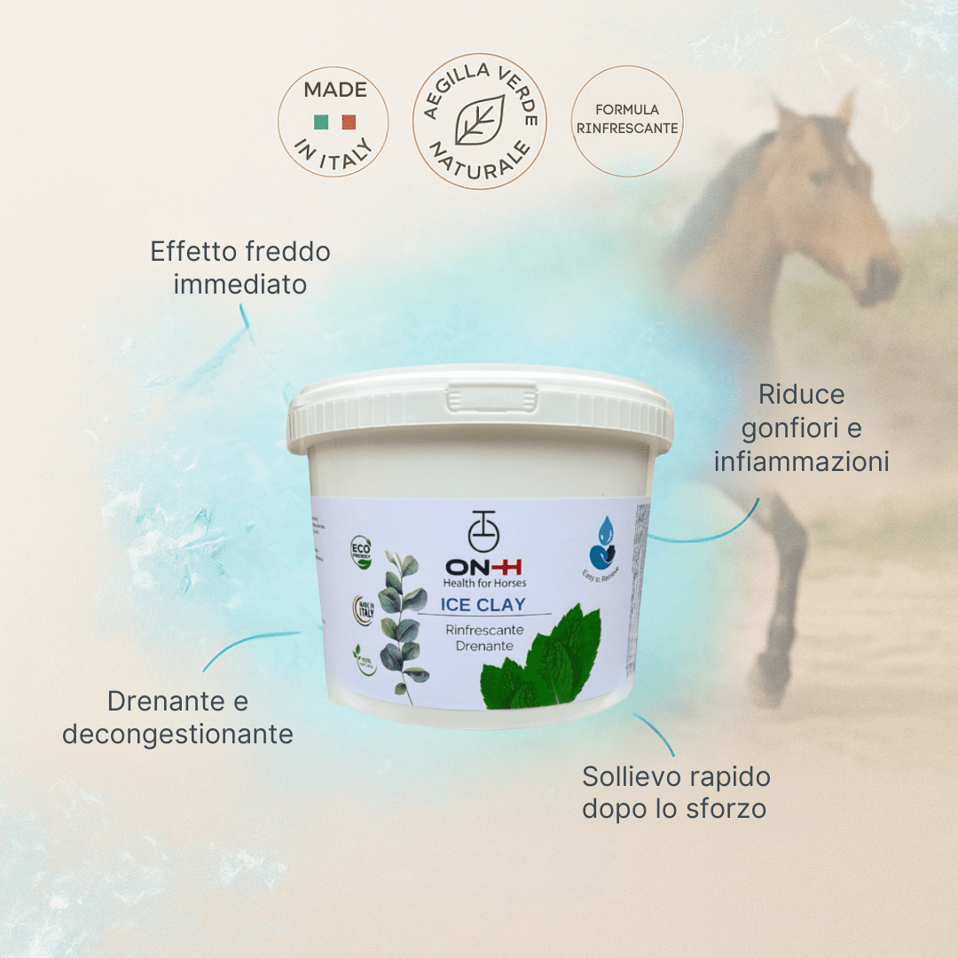 Ice Clay | ON-H®| Cooling clay for horses